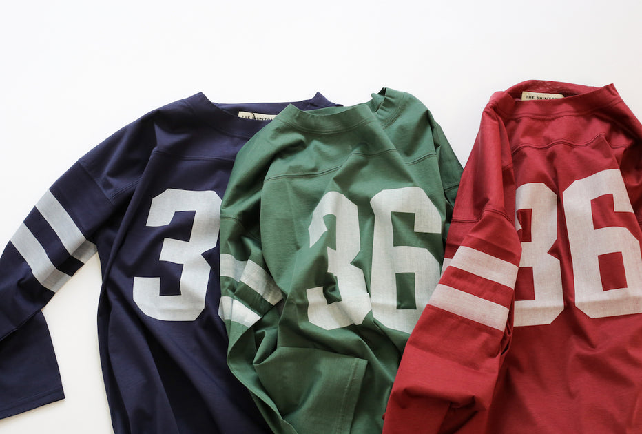 THE SHINZONE SHEER FOOTBALL TEE – Chum!